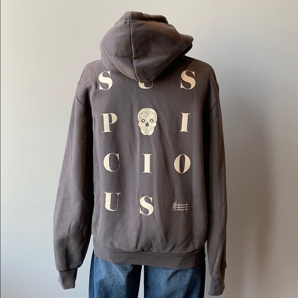 Suspicious Antwerp | Tops | Suspicious Antwerp Hoodie In Dark Grey ...